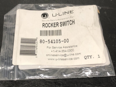 80-54105-00 Uline Ice Machine Refrigerator Rocker Switch | eBay