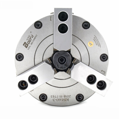 KS160-3 Solid Three-jaw Pneumatic Chuck Set 4-180MM 48KN 0.4-0.8MPa ...