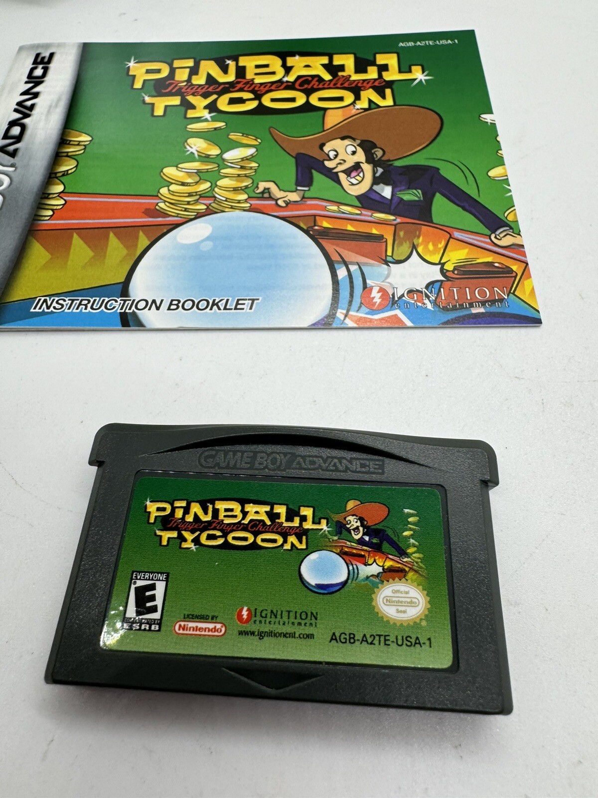 Pinball Tycoon (Nintendo Game Boy Advance, 2004) 893384000182 | eBay