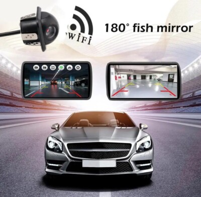 Car Reversing & Radar Sensor-Rear View Fish Eye HD Camera -USA Seller ...