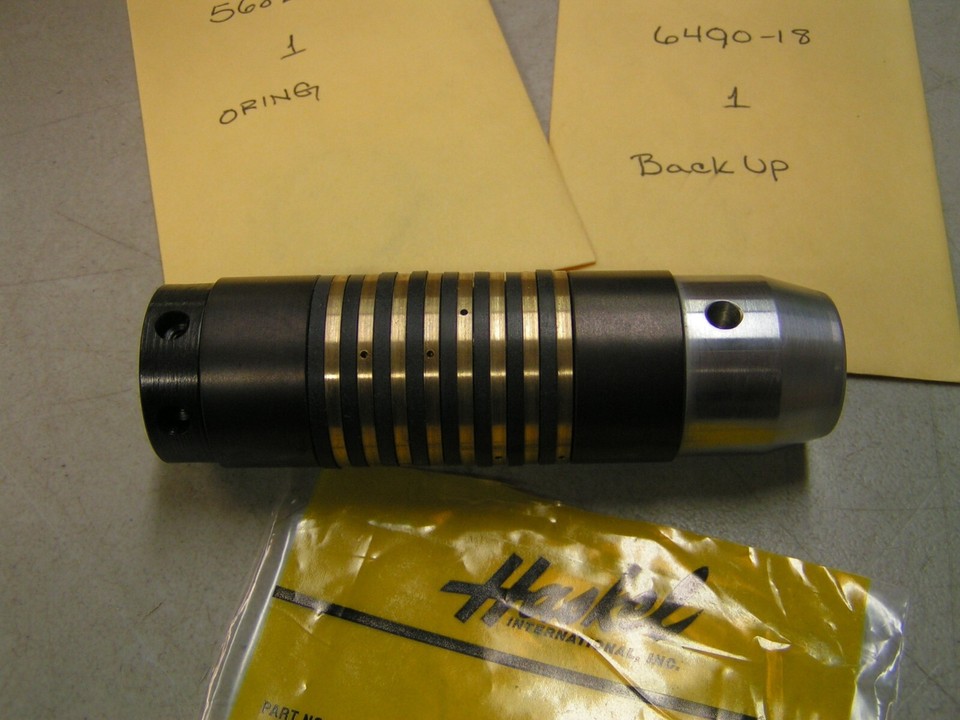 HASKEL PARTS, 3- NEW PISTON, SEALS, NEW OLD STOCK, HI PRESSURE, ORIG ...