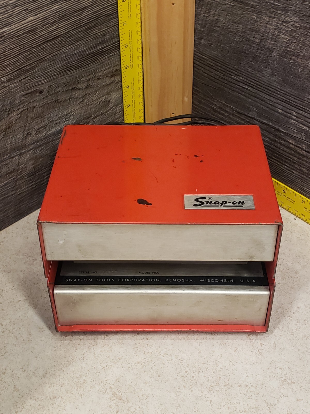 Vintage Snap-on Folding Primary Tach Dwell Meter MT418 for sale online ...