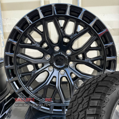 20x9 Fuel Offroad FC869 Wheels | 33x12.50 R-T Tires | Package Chevy-GMC ...