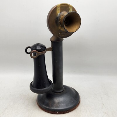 Vintage Pat.1915 Western Electric Non Dial Candlestick Telephone 337 w ...