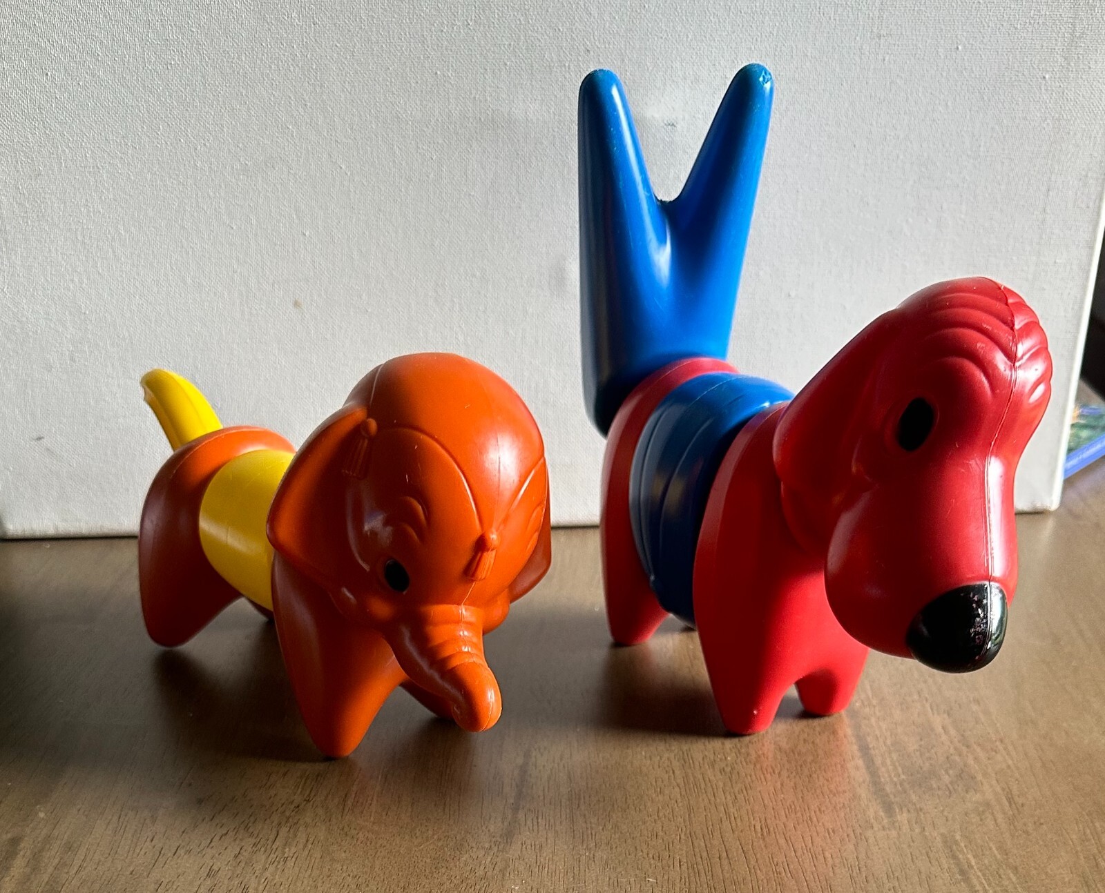 Vintage TUPPERTOYS TUPPERWARE ZOO IT YOURSELF ANIMALS Toy Set 10 pieces ...