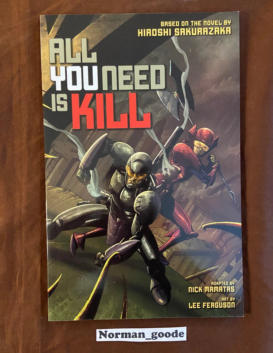 All You Need Is Kill Novel Illustrations