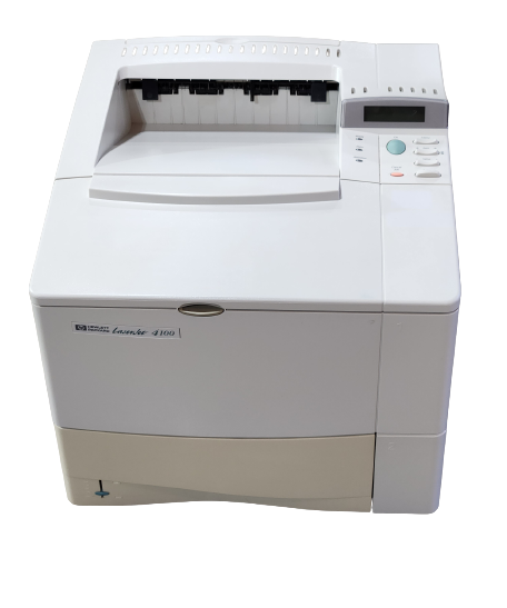 HP LaserJet 4100 Workgroup Laser Printer SEE PICTURES PLS READ FULL ...