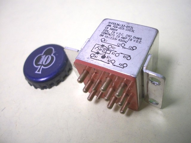 Military Aircraft Electromagnetic Relay M83536/33-003L 5945014587422 | eBay