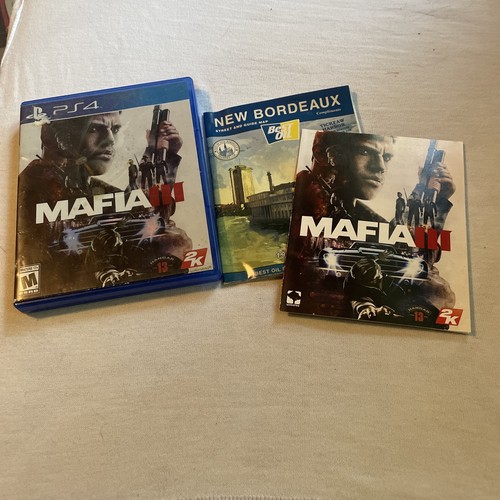 Mafia III 3 - Standard Edition (Sony PlayStation 4 ONLY CASE AND ...