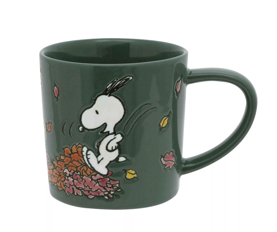 Fall Peanuts Snoopy Ceramic Mug NWT | eBay