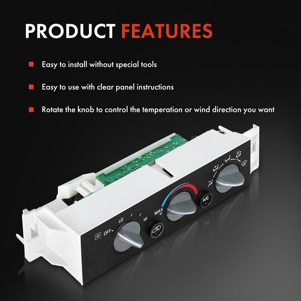 AC Heater Climate Control Module for Chevy C1500 2500 K1500 K2500 Tahoe ...