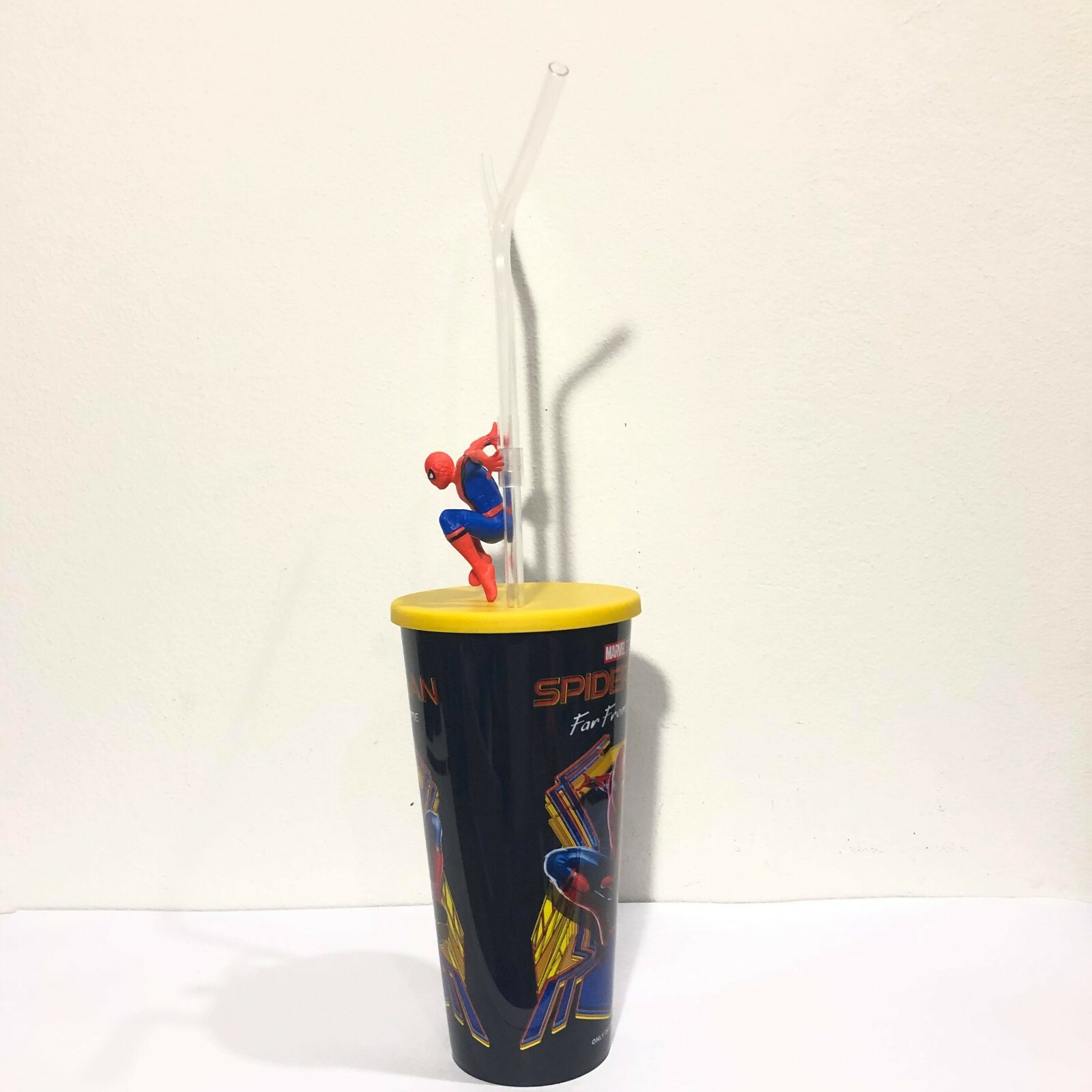 Straw Cup Topper 32oz.Marvel Spider-Man Far From Home Movie Cinemas ...