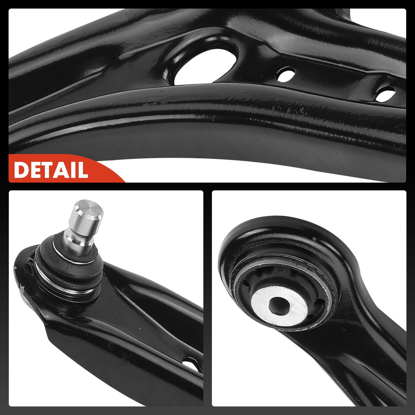 A-Premium 2x Front Lower Control Arm with Ball Joint for Ford Fiesta ...