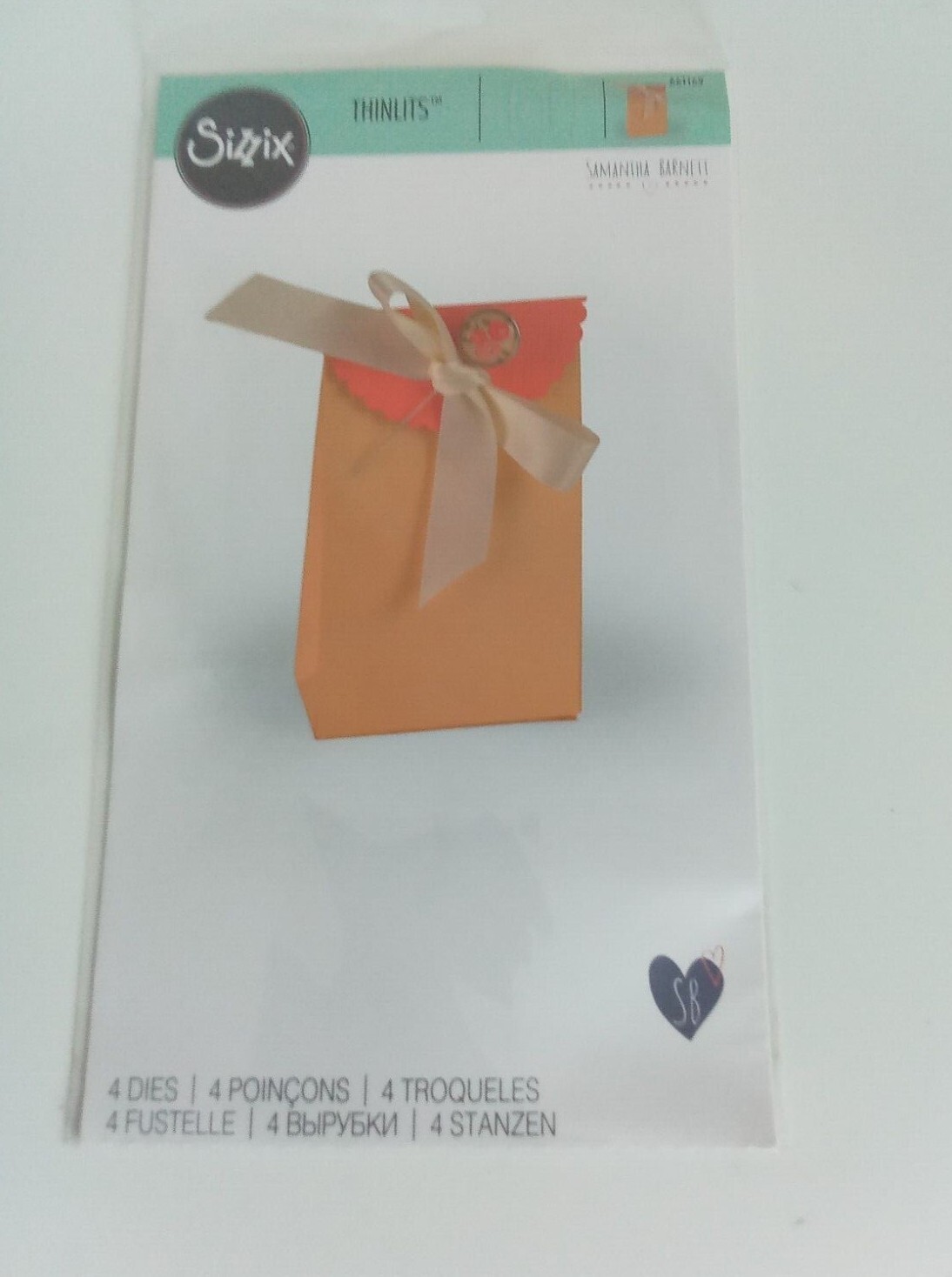 Sizzix Party Favour Bag 661169 Thinlits Die Set for sale online | eBay