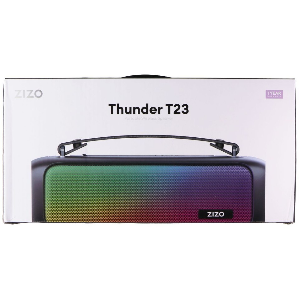 ZIZO Thunder T23 Wireless Bluetooth Speaker - Steel Blue 888488338705 ...