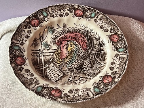 Johnson Brothers England His Majesty Turkey dinner plate PO8607 | eBay