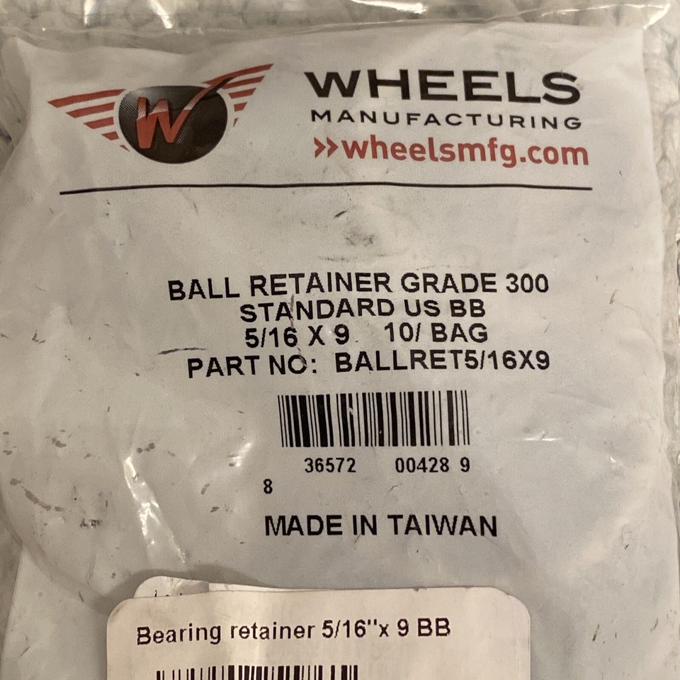 Wheels Manufacturing 5/16 x 9 Bearing Retainer Bag of 10 | eBay