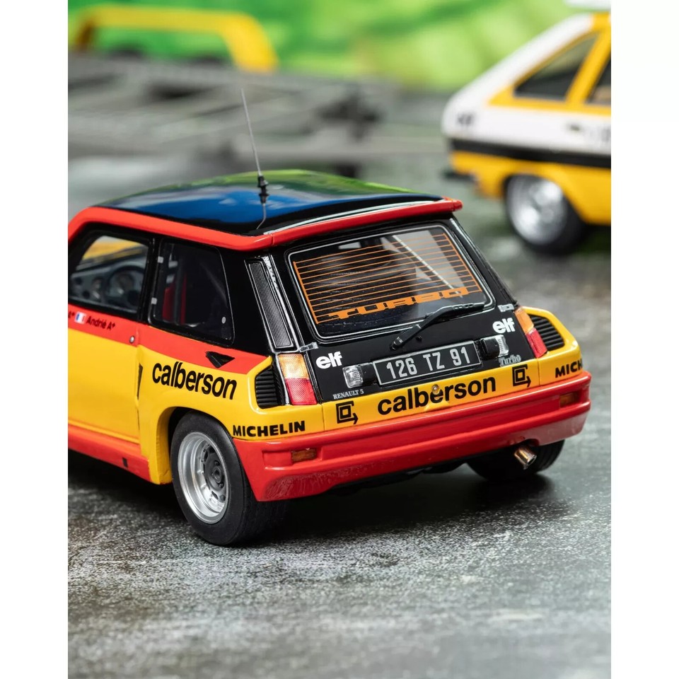 Renault 30 Assistance + Renault 5 Turbo +Trailer Rallye WRC 1979 1:18 ...