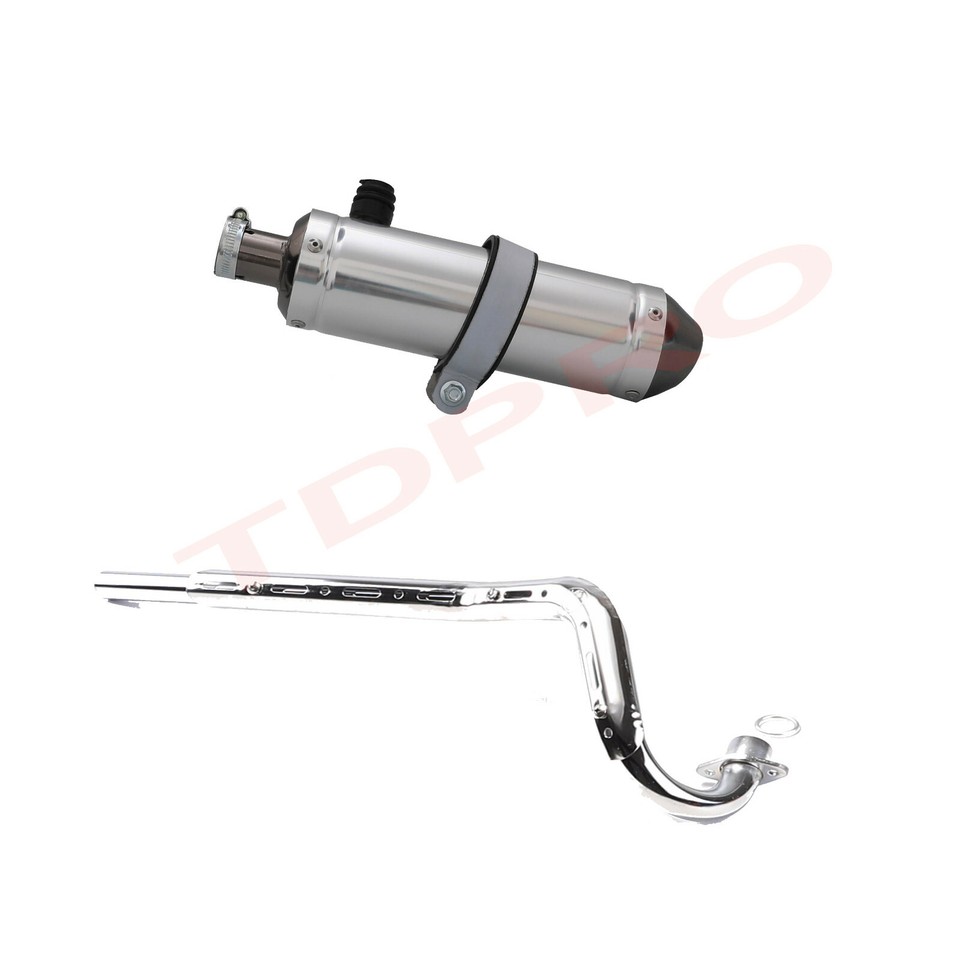 28mm Exhaust Pipe Muffler Kit For TTR90 Taotao Apollo SSR Lifan 125 ...