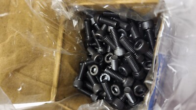 #8-32 x 1/2" L 9/64" Hex Drive ASTM A574 Black Oxide Alloy Steel ...