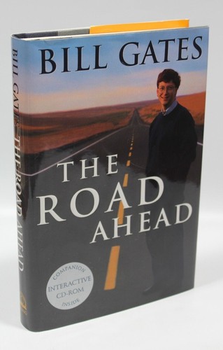 The Road Ahead by Bill Gates 1995 1st Edition HCDJ + CD-ROM ...