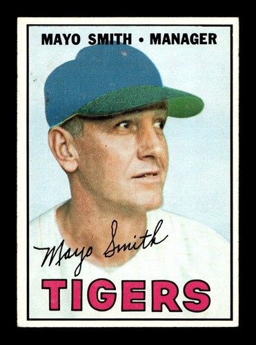 1967 Topps #321 Mayo Smith Tigers EX+ *8z | eBay