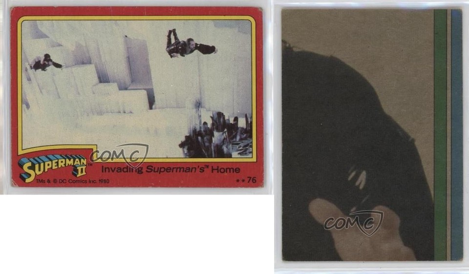1980 Topps Superman II Invading Superman's Home #76 10ou | eBay