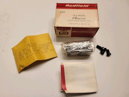 Redfield Frontier scope mount base 513141 for Springfield 1903-A3 Or A4 ...