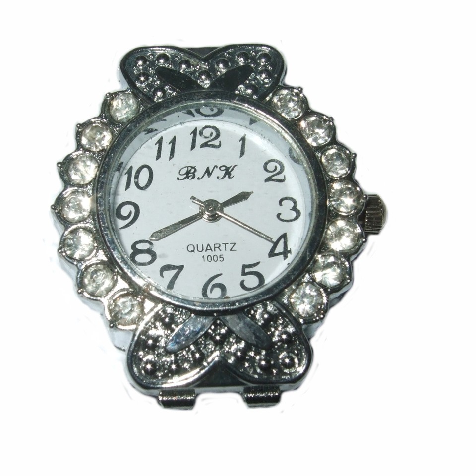 BUY 1,2,5 OR 10 WHOLESALE BEAD QUARTZ WATCH FACE FOR BEADING SILVER ...