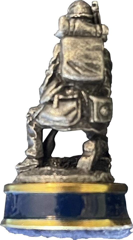 Civil War Pewter Chess Set 1983 Franklin Mint National Hist. Soc ...