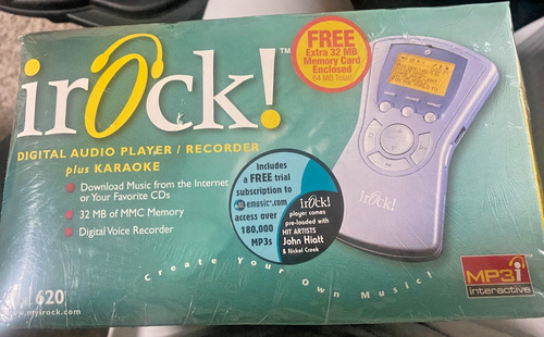 vtg irock digital audio player/recorder download music from internet | eBay