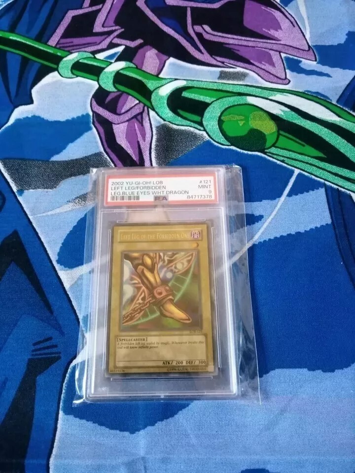 Exodia The Complete Set Five Pieces 5 Pieces Yu-Gi-Oh! PSA 9 2002 LOB ...