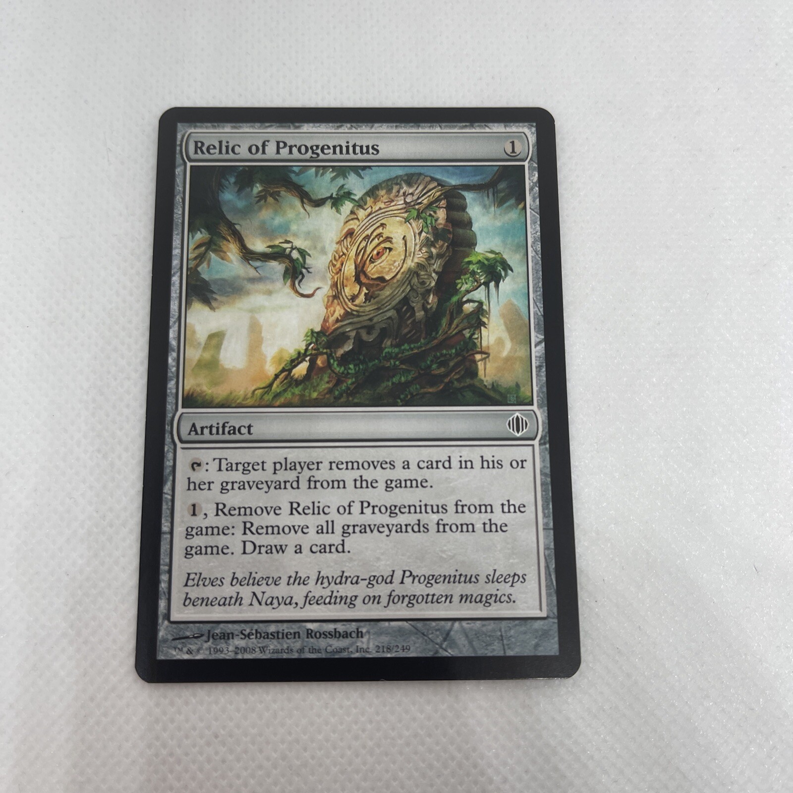 MTG 1x Relic of Progenitus Shards of Alara 218/249 Reg. Common LP FREE ...