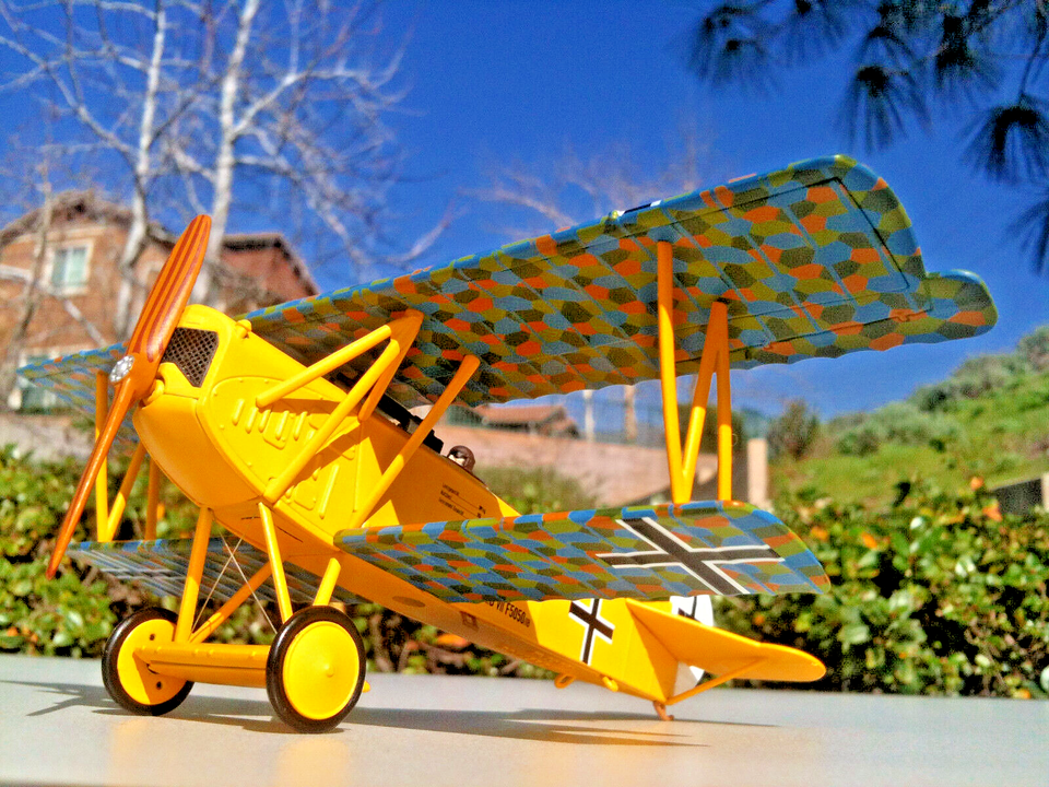 Corgi Fokker D.VII Luftstreitkrafe Jasta 10 Erich Lowenhardt German Ace ...