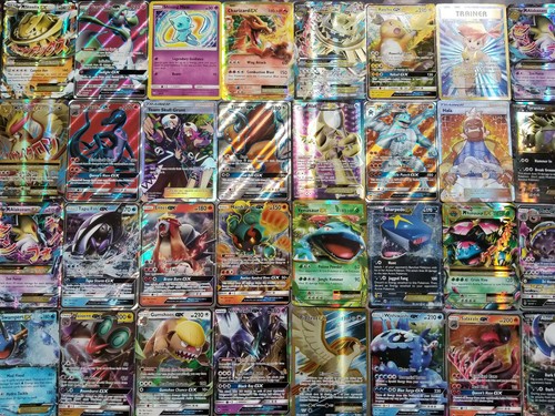 Pokemon Collection 50 Card Lots w/ GX/EX/V/Megas Holos in every pack ...