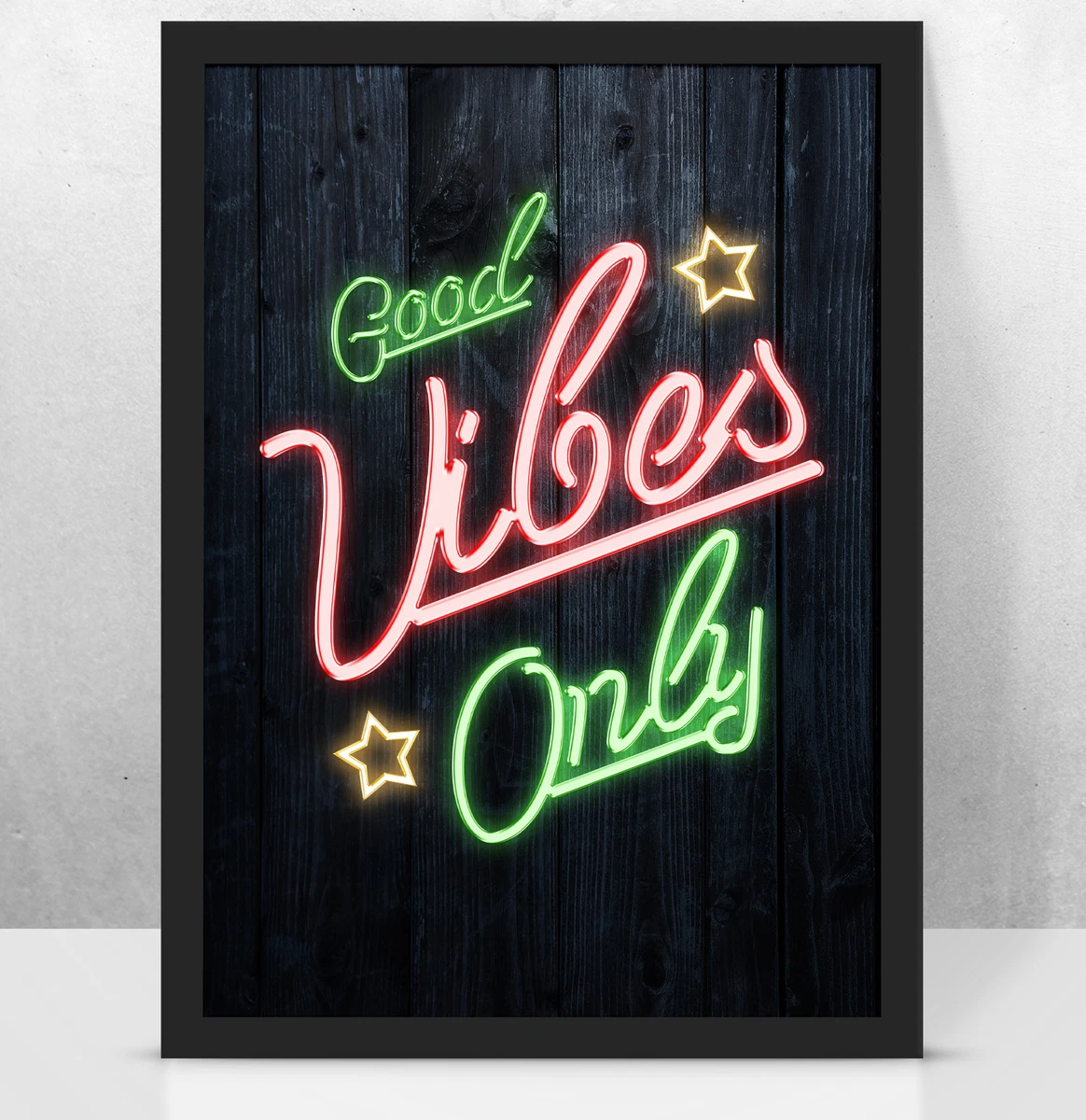 Neon Word Art