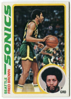 1978-79 Topps #59 Fred Brown Seattle Supersonics | eBay