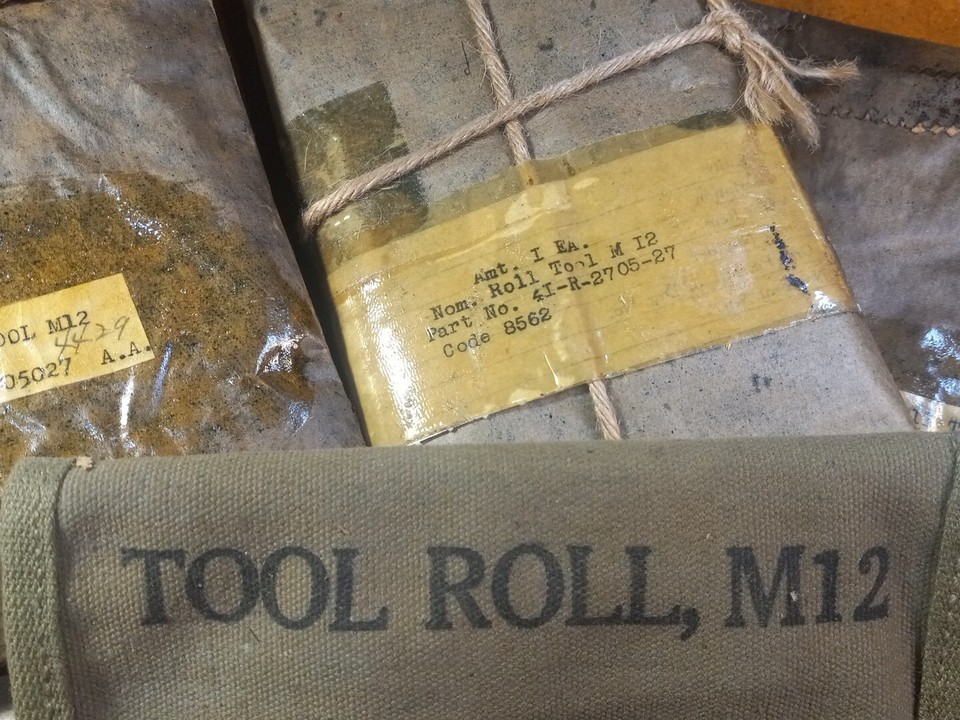 WWII Korea M12 Tool Roll USGI Unopened Package Carbine M1 Garand 1903A3 ...