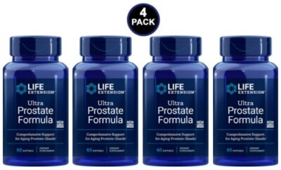 Life Extension Ultra Prostate Formula 60 Softgels x 4 Bottles. | eBay