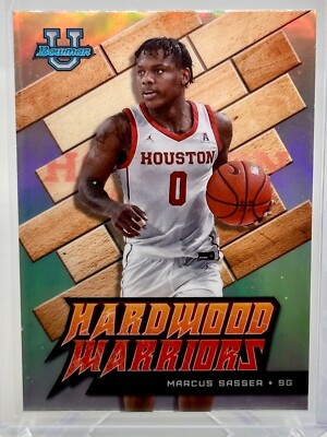 2022-23 MARCUS SASSER Bowman University Best HOLO Hardwood Warriors #HW ...