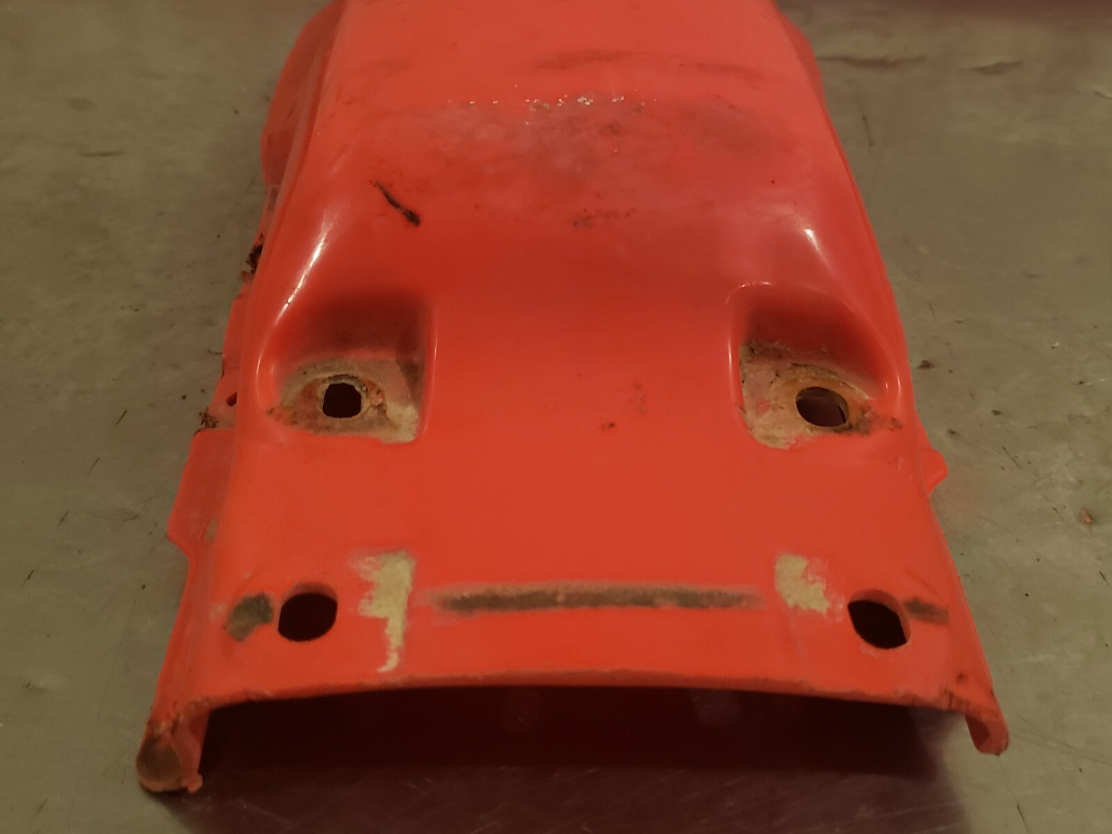 B2 1989 1990 HONDA XR80 XR100 XR 80 100 REAR FENDER MUD GUARD OEM XR80R ...