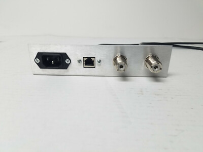 I/O PANEL for BACK of RACK - AC Power Supply + RJ45 + ANTENNA and ...