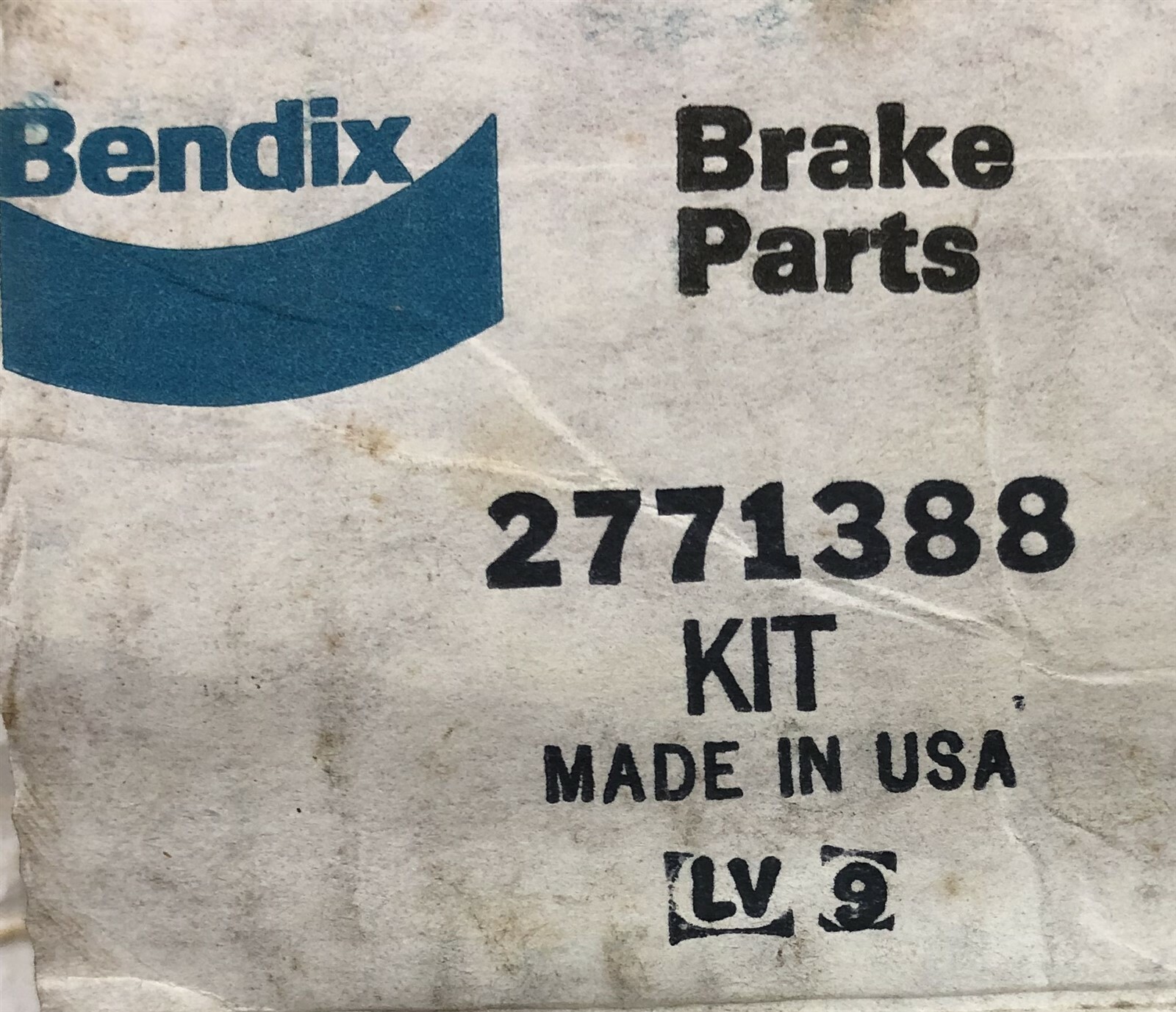 PARTS KIT BRAKE BOOSTER BENDIX OR EQUAL CUCV PN# 2771388 NSN: 2530-01 ...