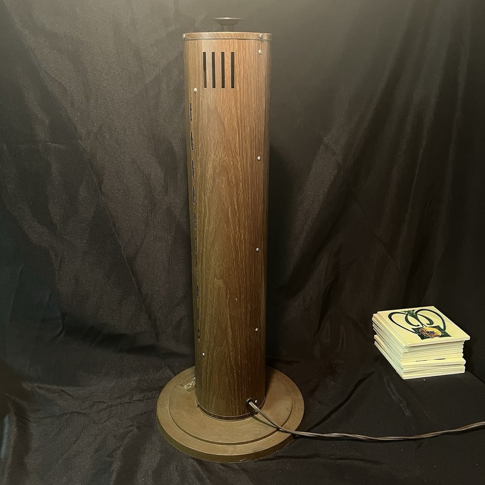 VINTAGE 70's NORTHERN QUARTZ ELECTRIC HEATER 1200 WATT WOODGRAIN BROWN ...