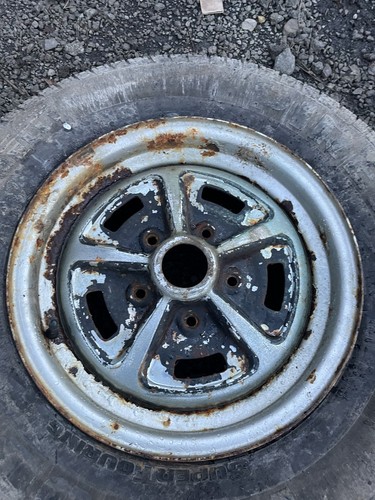 Jensen Interceptor Chrome Rostyle Set Of 4 Steel Road Wheels -Rusty ...