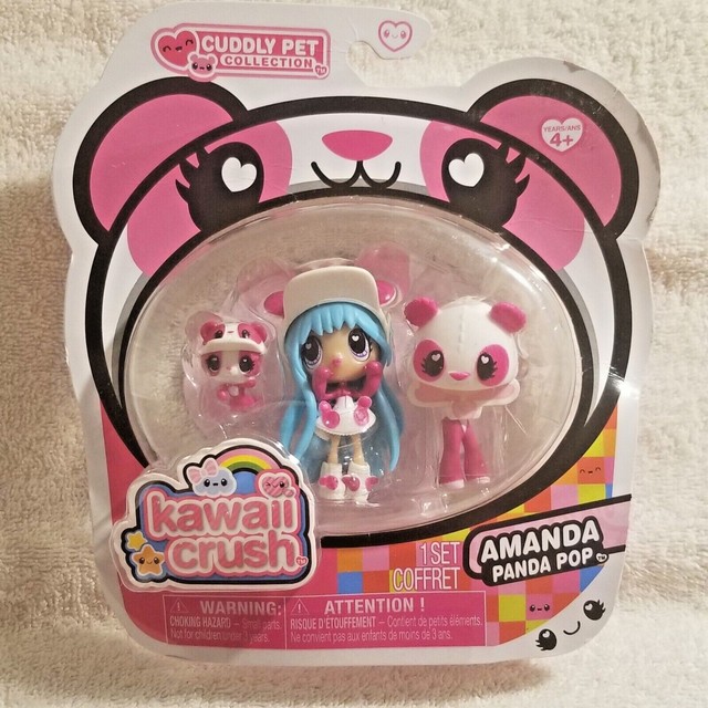 KAWAII Crush Cuddly Pet Collection Amanda Panda Pop Ages 4 for sale ...