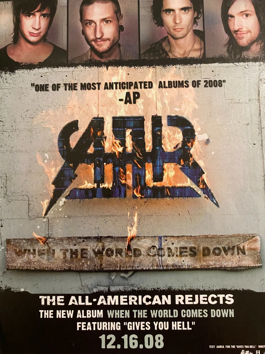 All American Rejects When The World Comes Down Album Cover