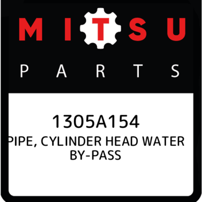 1305A154 Mitsubishi Pipe, cylinder head water by-pass 1305A154, New ...