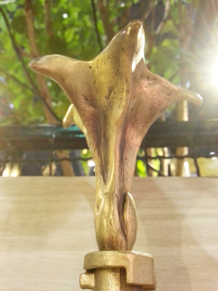 Brass Garden Tap Faucet THORN APPLE Spigot Vintage Water Home Decor ...