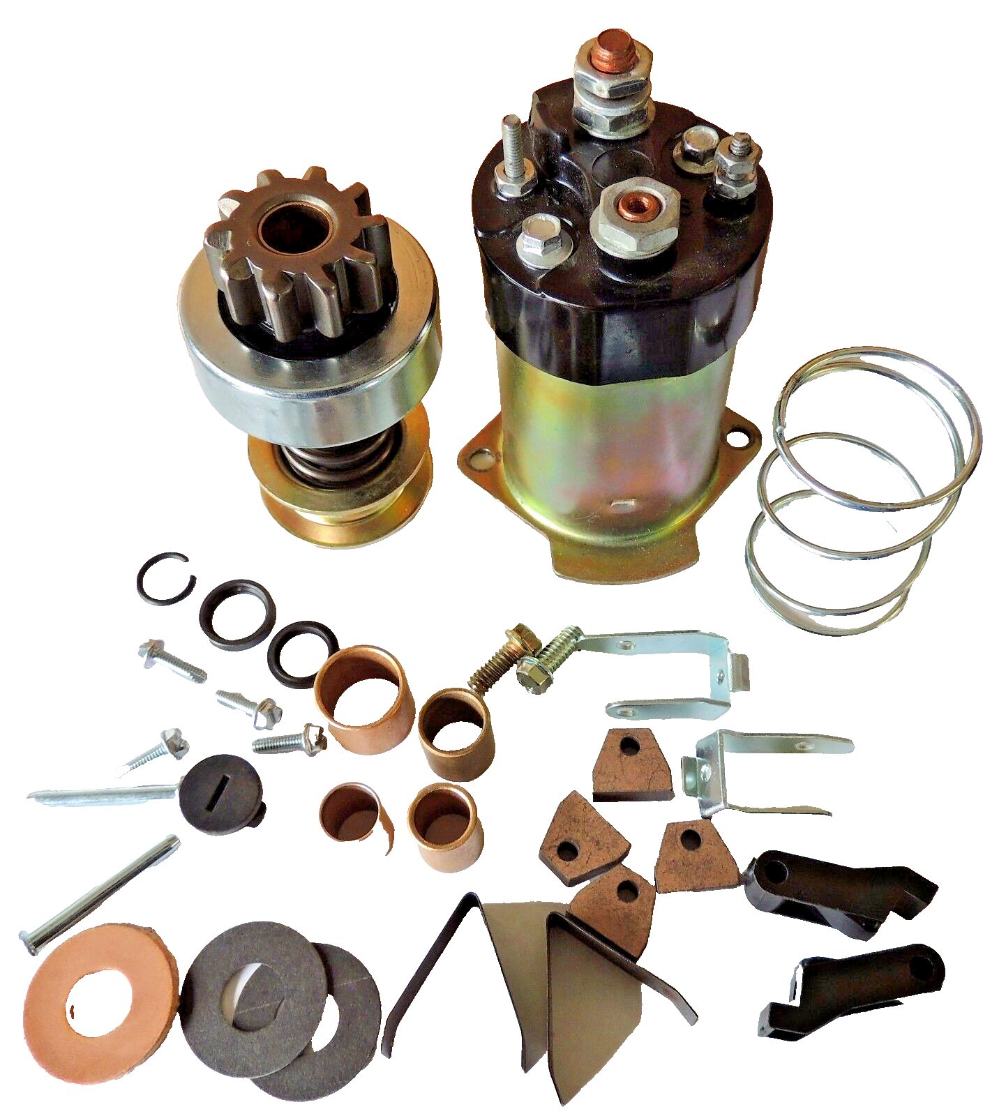 Massey Ferguson Starter Rebuild Kit with Delco 1107539 Starter ...